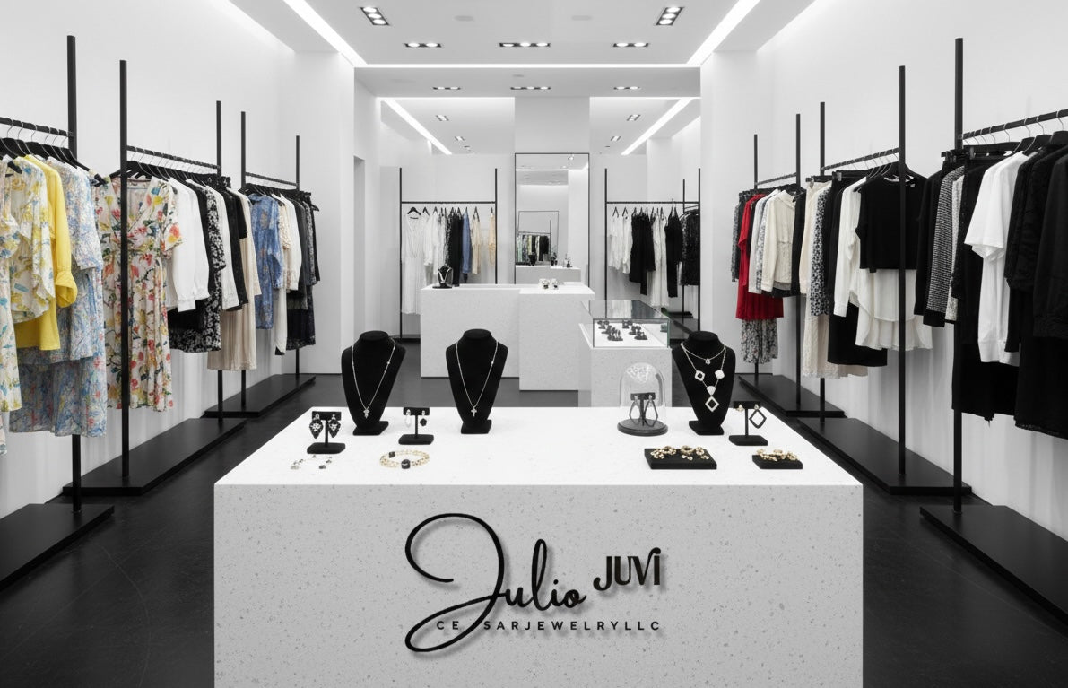 JUVI: Fashion outfits, jewelry and accessories.